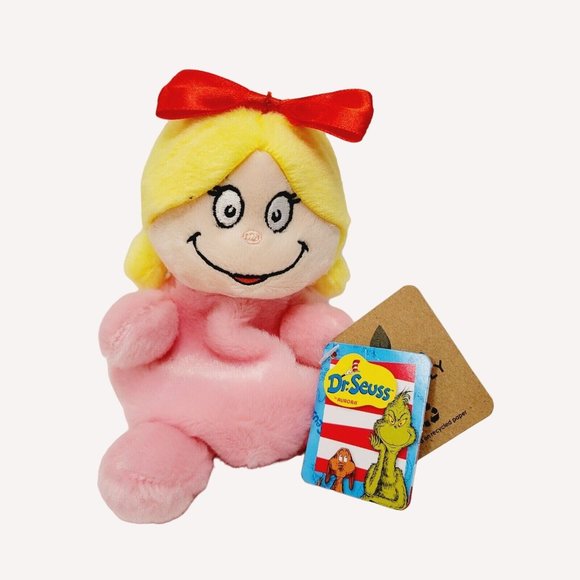 Aurora | Toys | Whoville Cindy Lou Grinch Dr Seuss Beanie Stuffed Toy ...